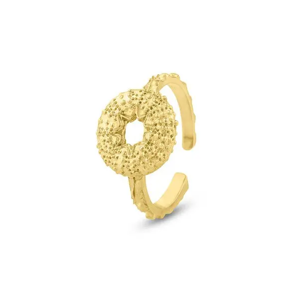SOPHIE SIMONE DESIGNS Sea Urchin Adjustable Ring - Gold