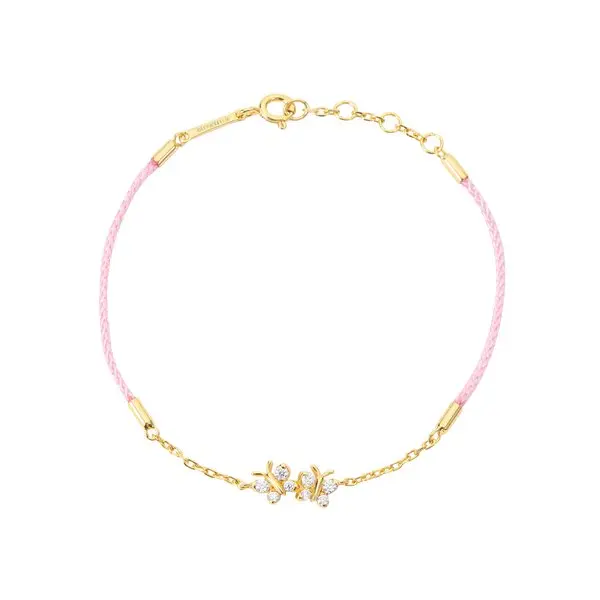 BLOOMTINE | EARTH ANGEL HQ Bloomtine Flutterfly Vermeil Bracelet - Gold