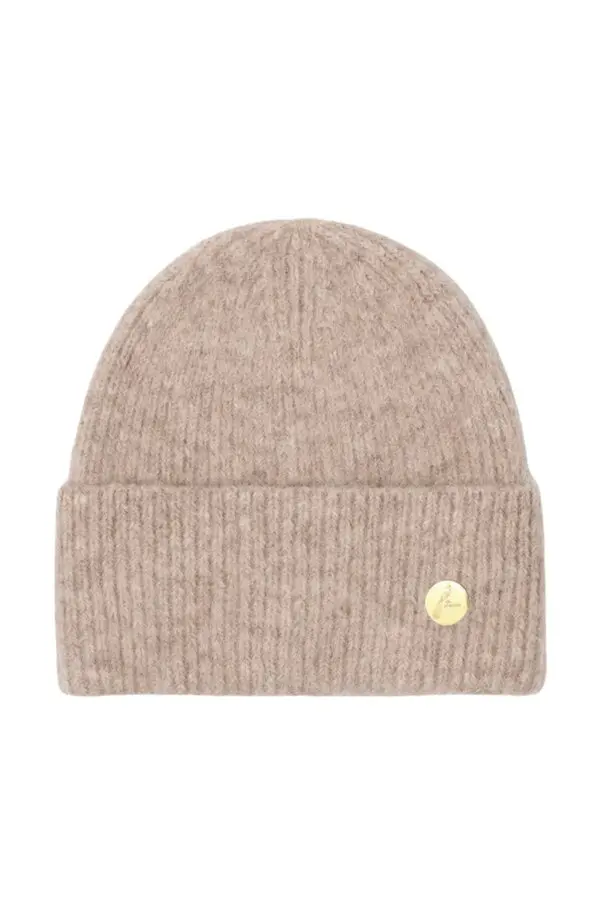 HORTONS ENGLAND Lightweight Mohair Beanie - Yellow