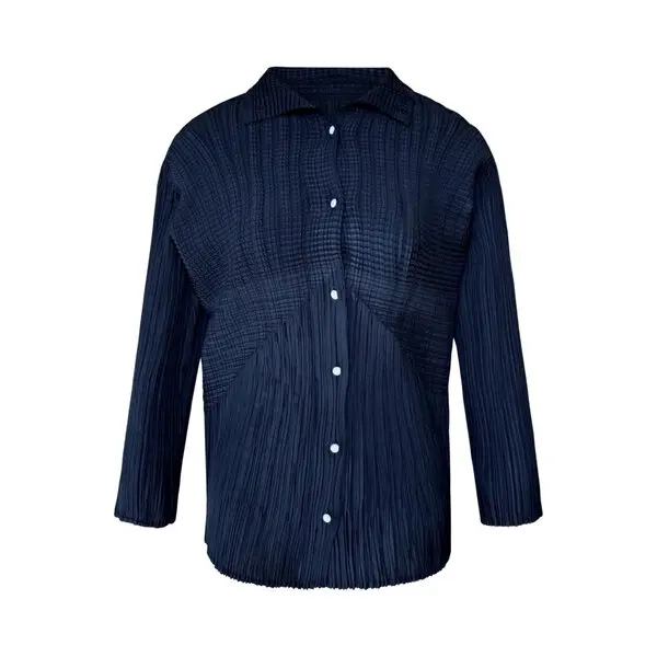 LONDON ATELIER BYPRODUCT Pleated Button-up Shirt
