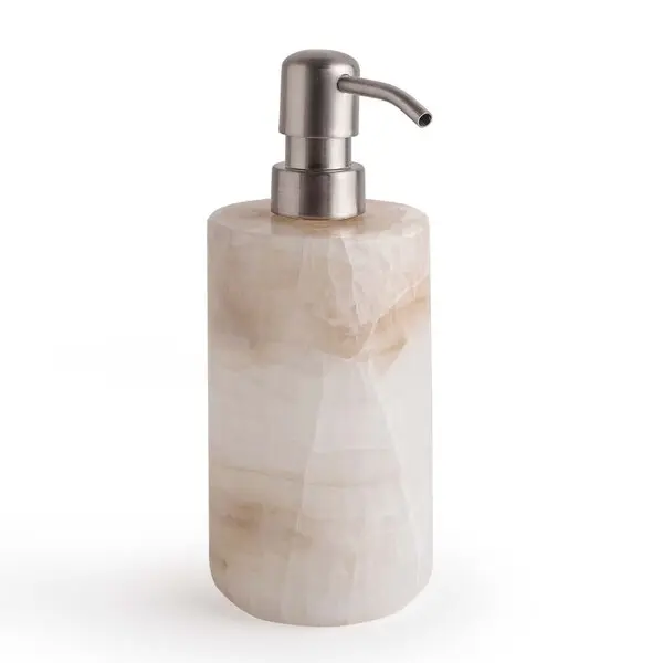 AND JACOB Less Is More High Dispenser Tehuacan Onyx - White