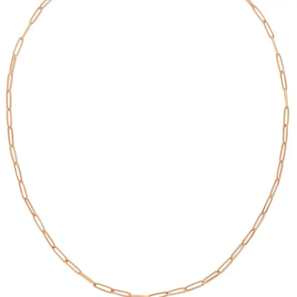 Maya Brenner Designs Element Long Link Chain 14k 18 - Rose Gold