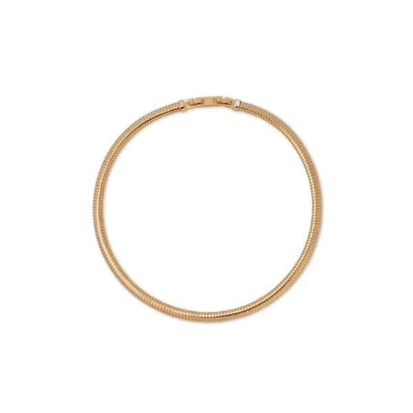 RETRO CHIC Minimalist Choker - Gold