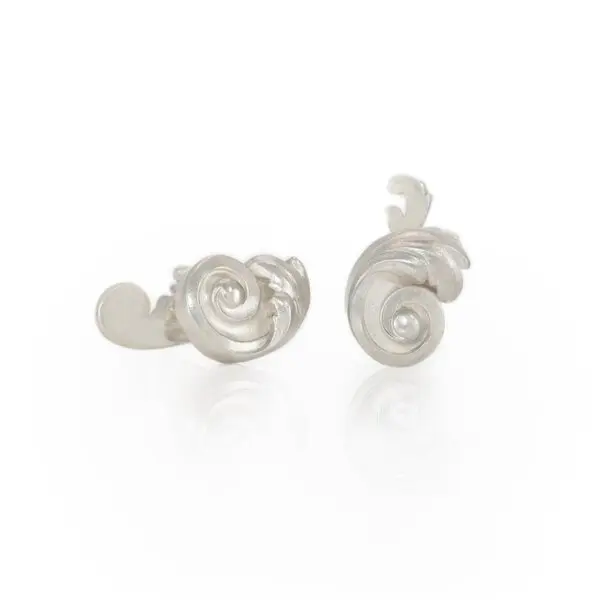 GABRIELLA ALICIA Acanthus Cufflinks - Silver