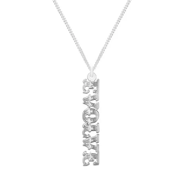CARTERGORE Sterling "evolve" Pendant Necklace - Silver