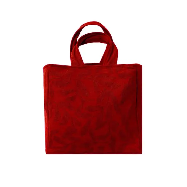 NUR KARAATA Sylvia Tote Bag - Red