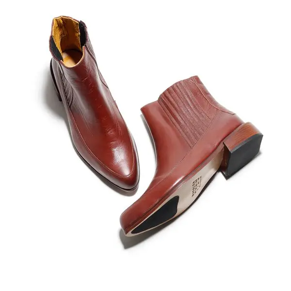MAFALDA Cordelia Ankle Boots - Brown
