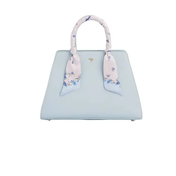 FABLE ENGLAND Structured Tote Bag Medium - Blue
