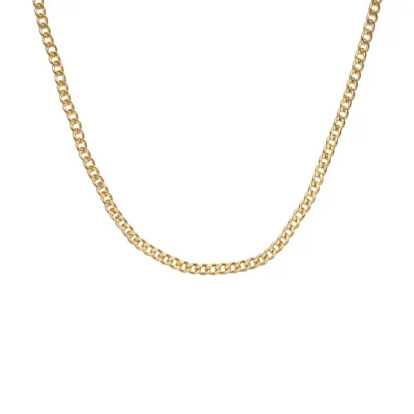EDGE ONLY Curb Chain 3.7mm - Gold