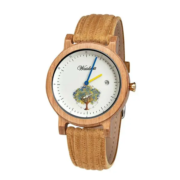 WAIDZEIT Tree Of Life Wristwatch - Gold/white/brown