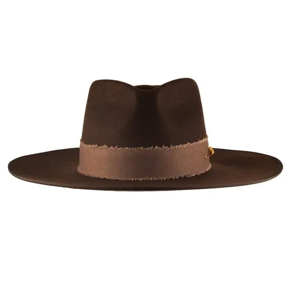 SHADED THE LABEL Harlyn Fedora Hat - Brown
