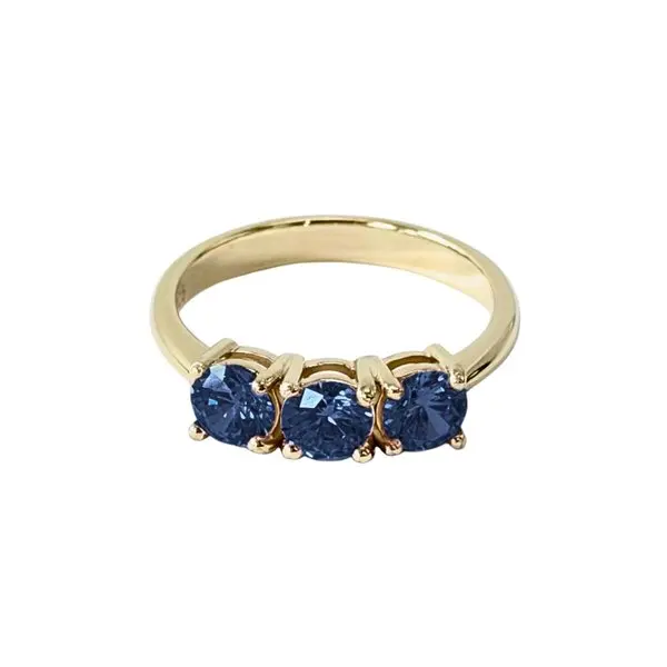 BELINDA JEWELZ Mari Sapphire Birthstone Ring - Blue