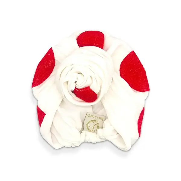 JULIA CLANCEY Coco Edith Turban - White