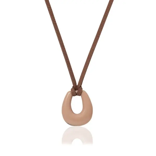 A WEATHERED PENNY Sahara Pendant Necklace - Brown