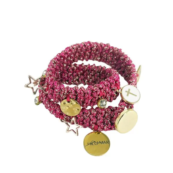 HILO DE MAR Double Bracelet - Pink