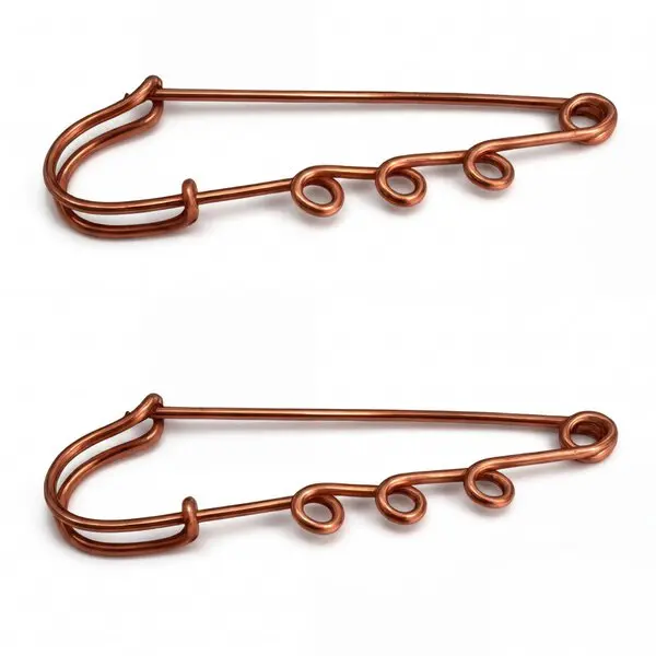 ANATOLIACRAFT Minimalist Pin Brooch - Gold
