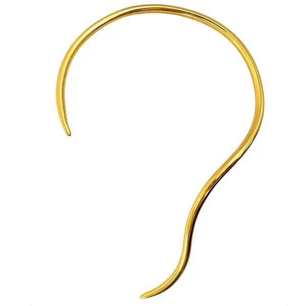 AKI ROC JEWELRY Inca Collar Necklace - Gold