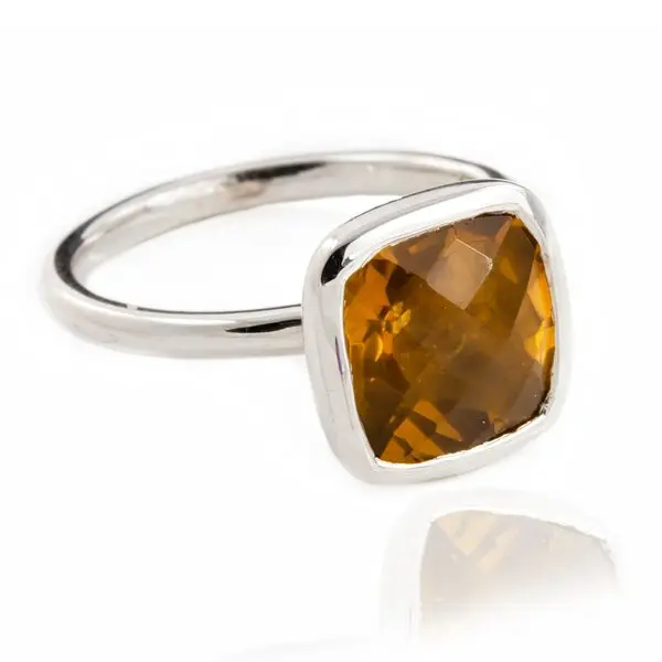 THE JEWELLERY STORE LONDON Sterling And Quartz Ring - Silver