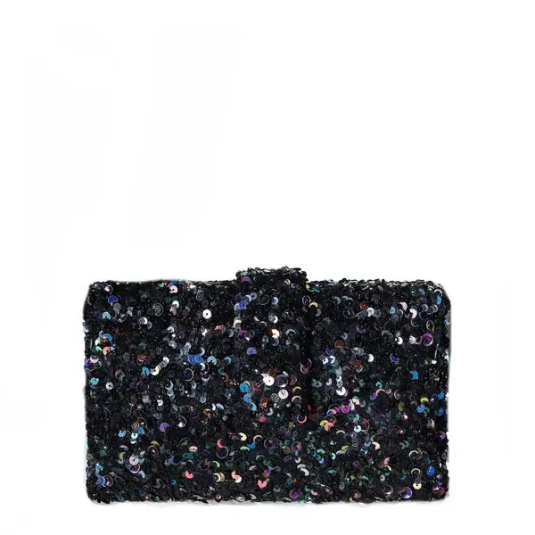 SIMITRI Garnet Kitsch Clutch - Black