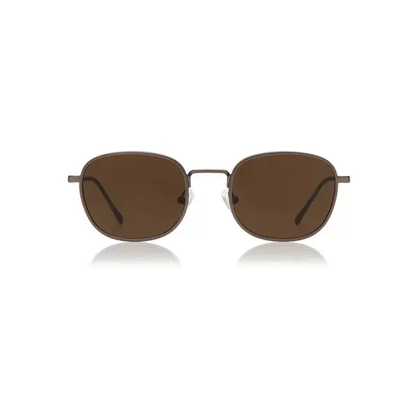 A. Kjærbede Hello Round Frame Sunglasses - Brown