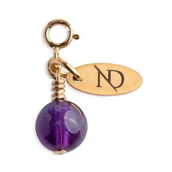 N'DAMUS LONDON Gemstone And Gold Charm - Gold/yellow