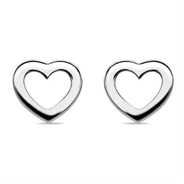 MARCIA MORAN Cyra Heart Shaped Stud Earrings