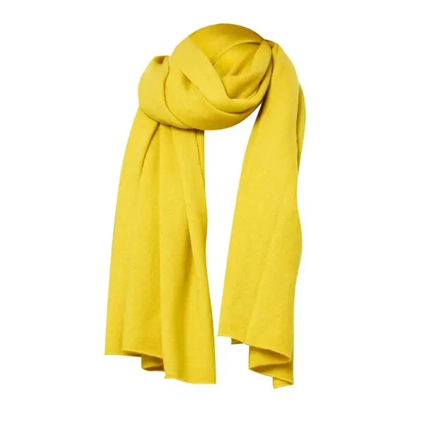 HELEN MCALINDEN Cashmere Travel Wrap - Yellow