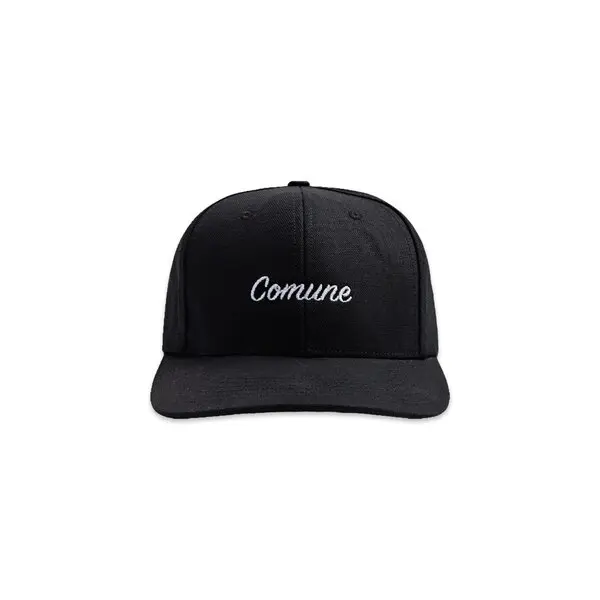 COMUNE Incursive Classic Cap - Black