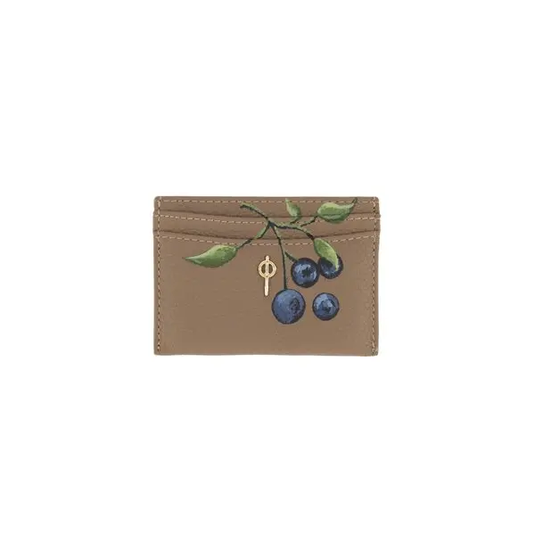 OTRERA Card Holder Rock Hand Painted - Grey
