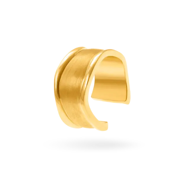 LUCY QUARTERMAINE Empire Ear Cuff - Gold