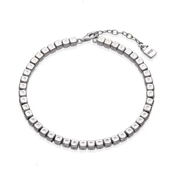 ALTAR™ ORNAMENTS CO. Cubix Sterling Bead Bracelet