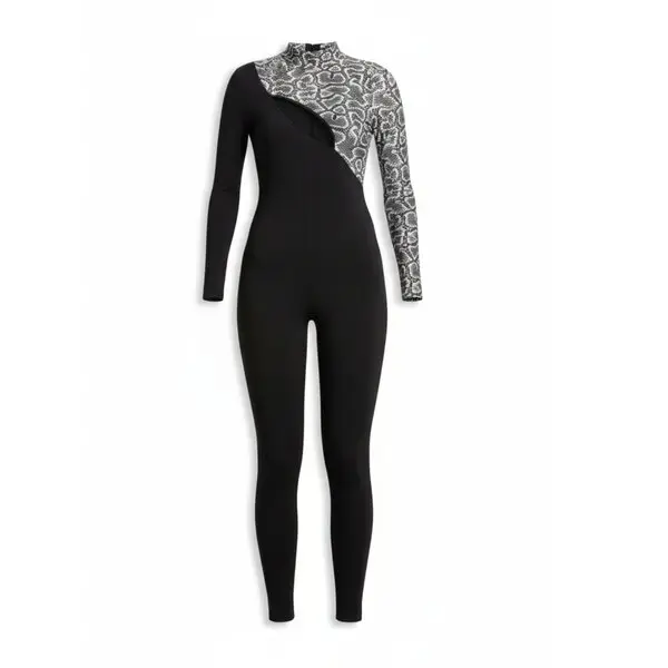 ALTRA VOLTA Sculpted Elegance Jumpsuit - Black