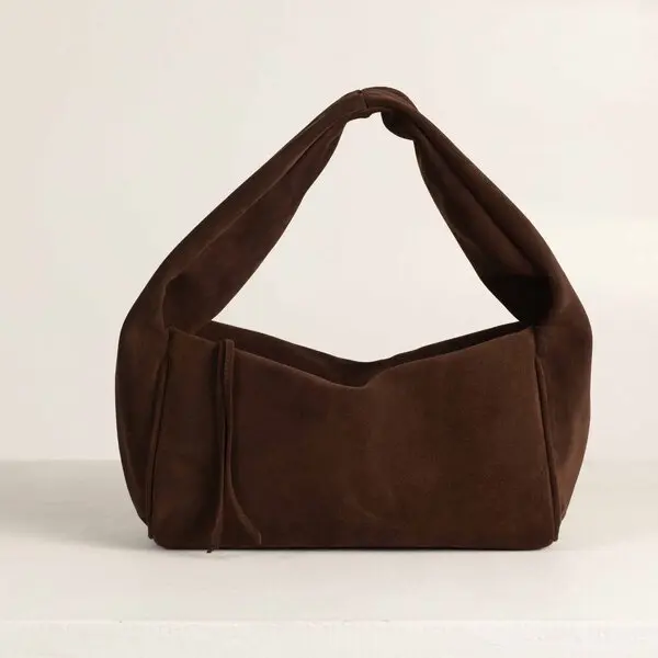 TARA STUDIO Suede Brooklyn Shoulder Bag