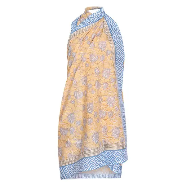 NOLOGO-CHIC Golden Rose Sarong Pink Yellow - Pink/yellow