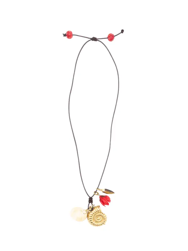 SITA NEVADO Treasure Pendant Necklace - Red