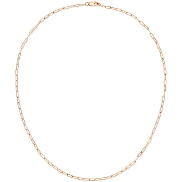 Maya Brenner Designs Element Short Link Chain 14k 18 - Rose Gold