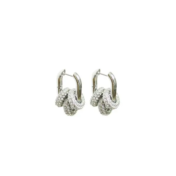 VICKY&NICO Square Harmony Trio Earrings - Silver