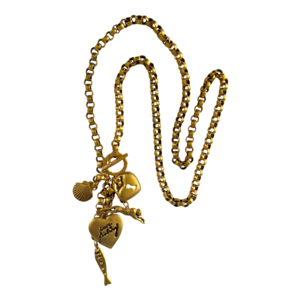 SCCOLLECTION August Layered Charm Necklace - Gold