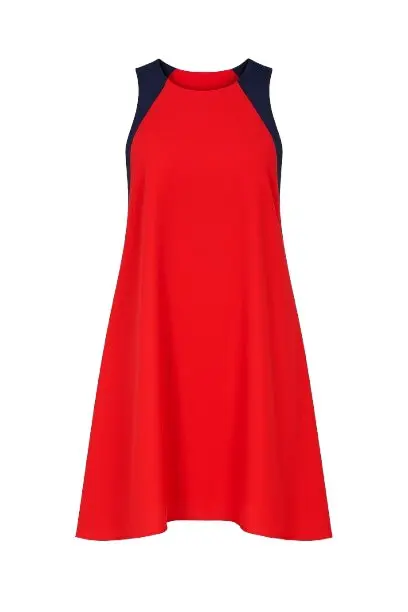 CONQUISTA Sleeveless A-line Dress