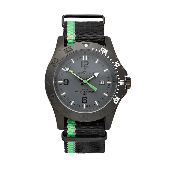 BERMUDA WATCH COMPANY Stovel Bay Watch - Green