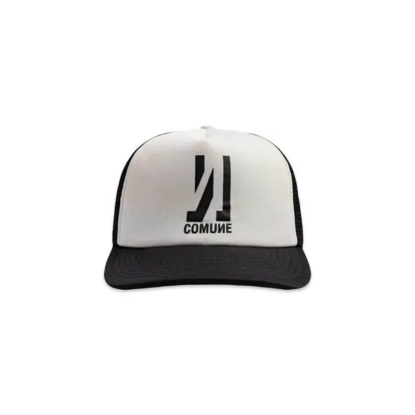 COMUNE Icon Active Trucker Hat - Black/white