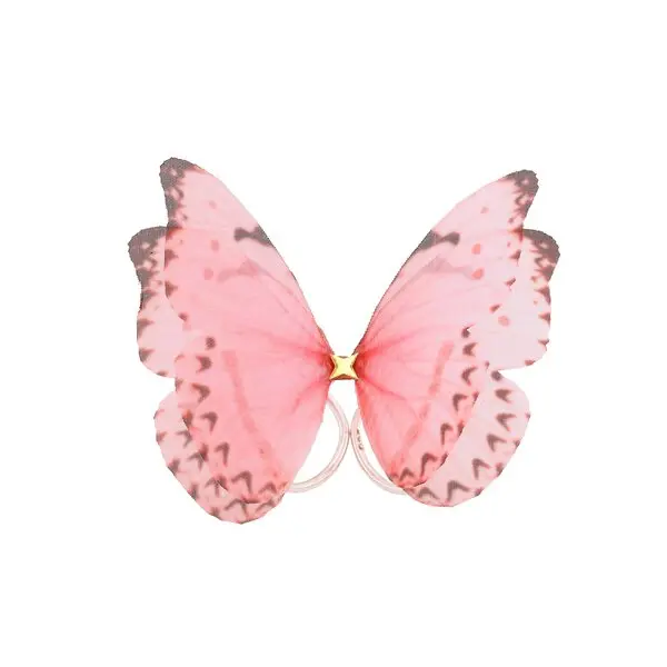 Oana Savu Adjustable Silk Butterfly Ring - Pink