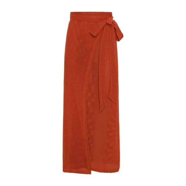 ARMS OF EVE Verona Wrap Skirt - Orange