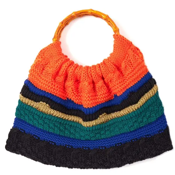 PERALUNA Joi Knitwear Top Handle Bag