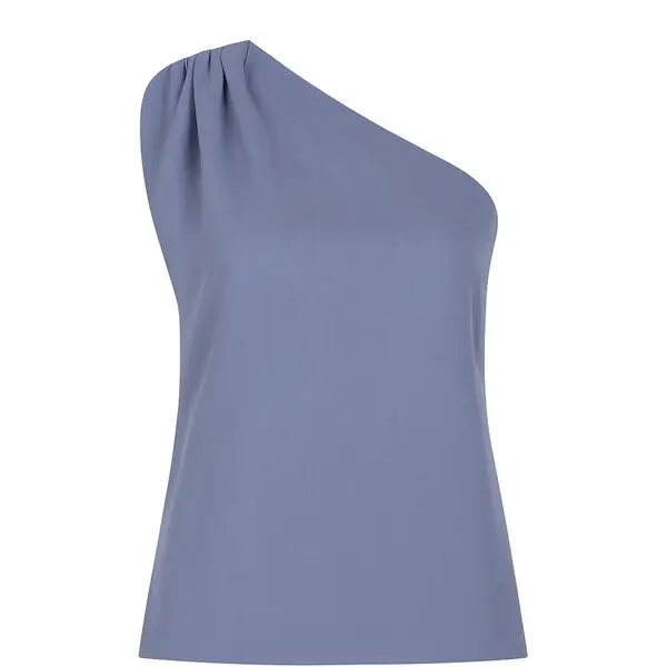 THE MOLC One-shoulder Top - Blue