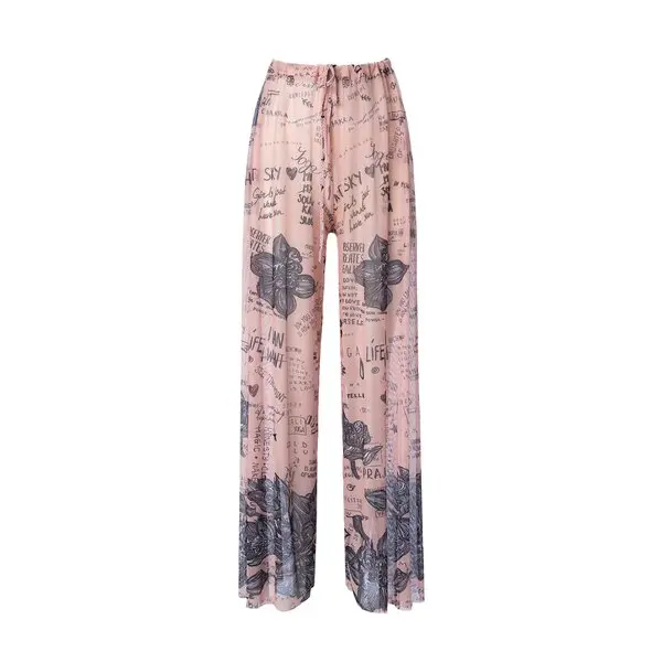 RODA SMARTSWIMWEAR Printed Beach Pants - Black