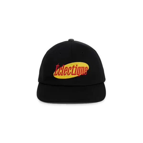 Éclectique Seinfeld Vintage Logo Cap - Black
