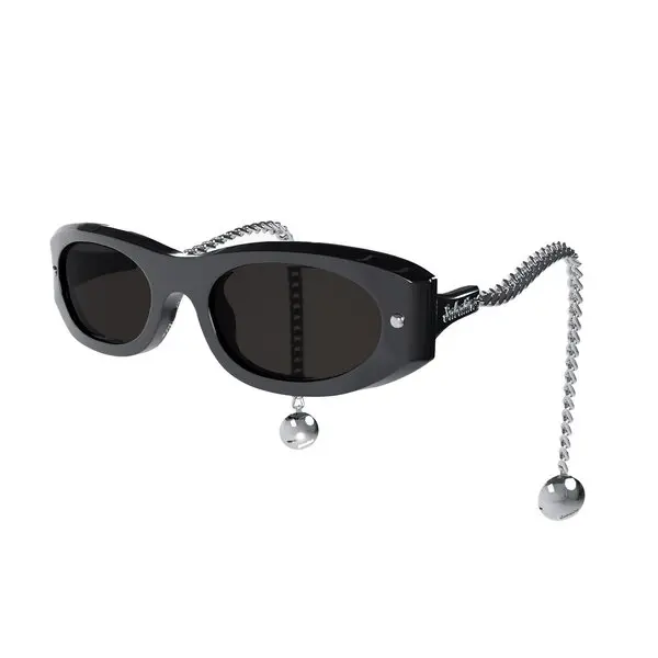 SABATINO Full Rim Sunglasses With Pendant - Black