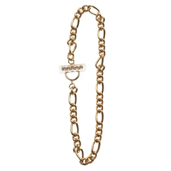 IOSTUDIO Glam Chain Mantel Necklace - Gold