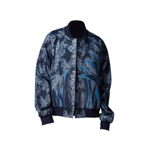 STORY WEAR Appliqué Baseball Jacket